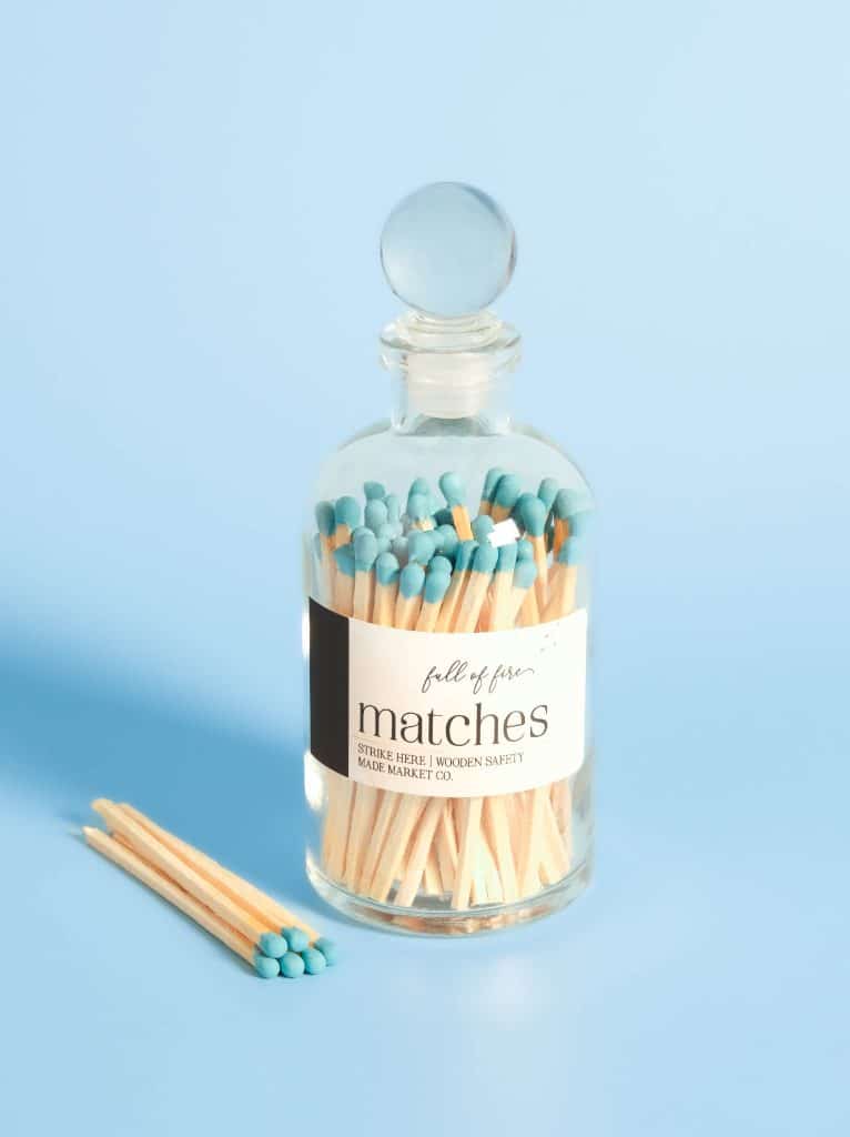 Full of Fire Aqua Matches - Be Made