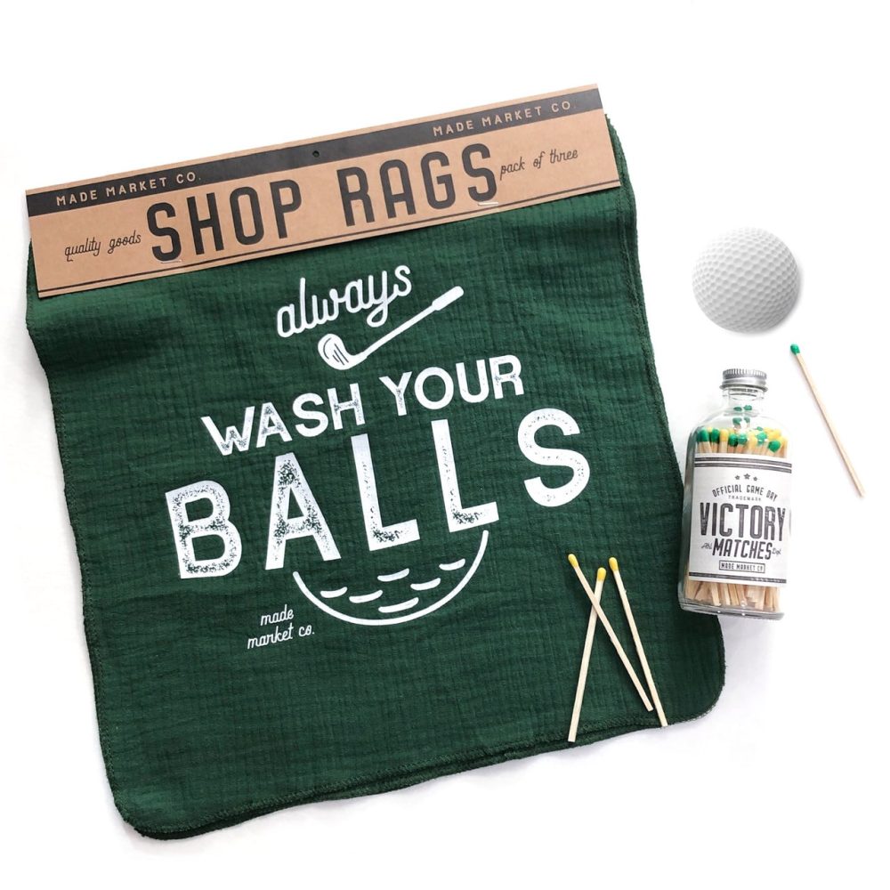 Shop Rag Set Golf Balls - Be Made