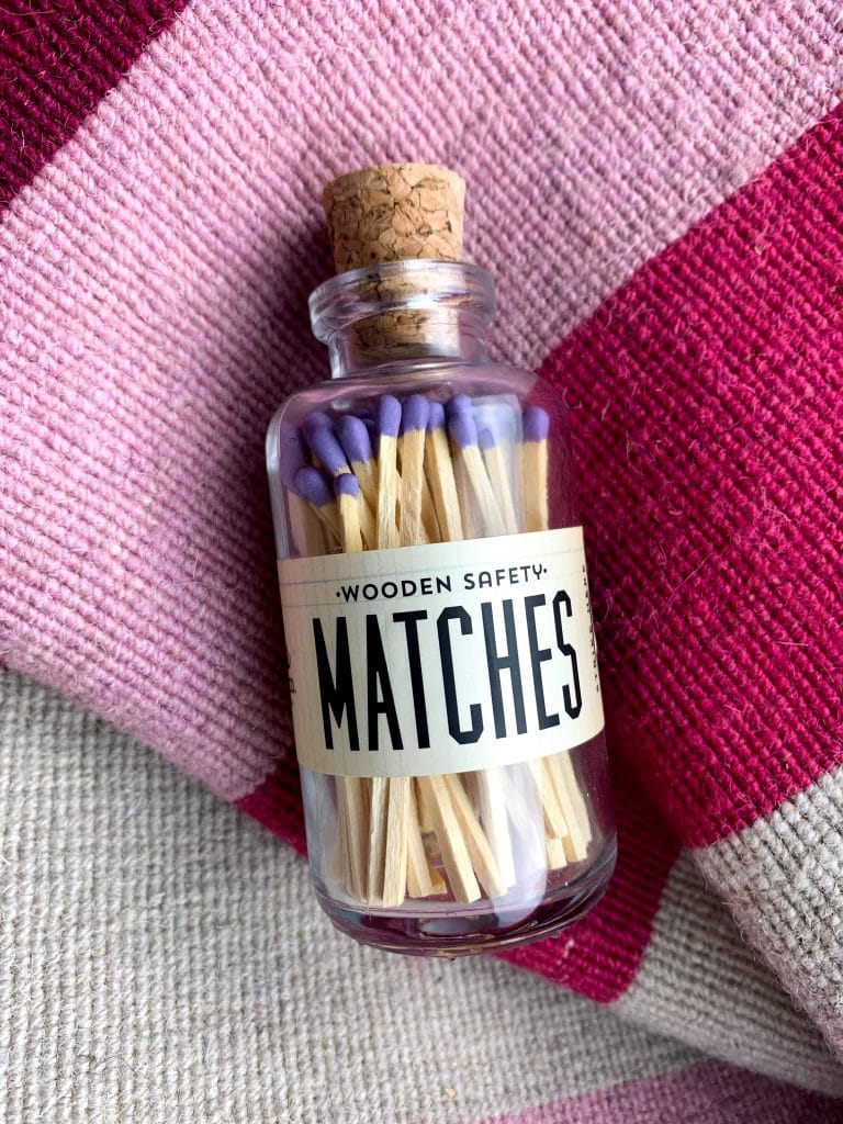 Apothecary Vintage Dusty Rose Matches - Be Made