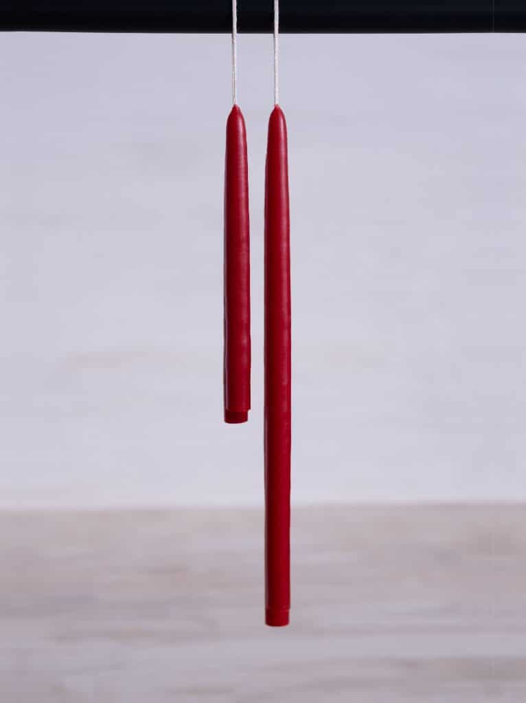 Brass Cutout Twist Taper Candle Holder Set - Be Made