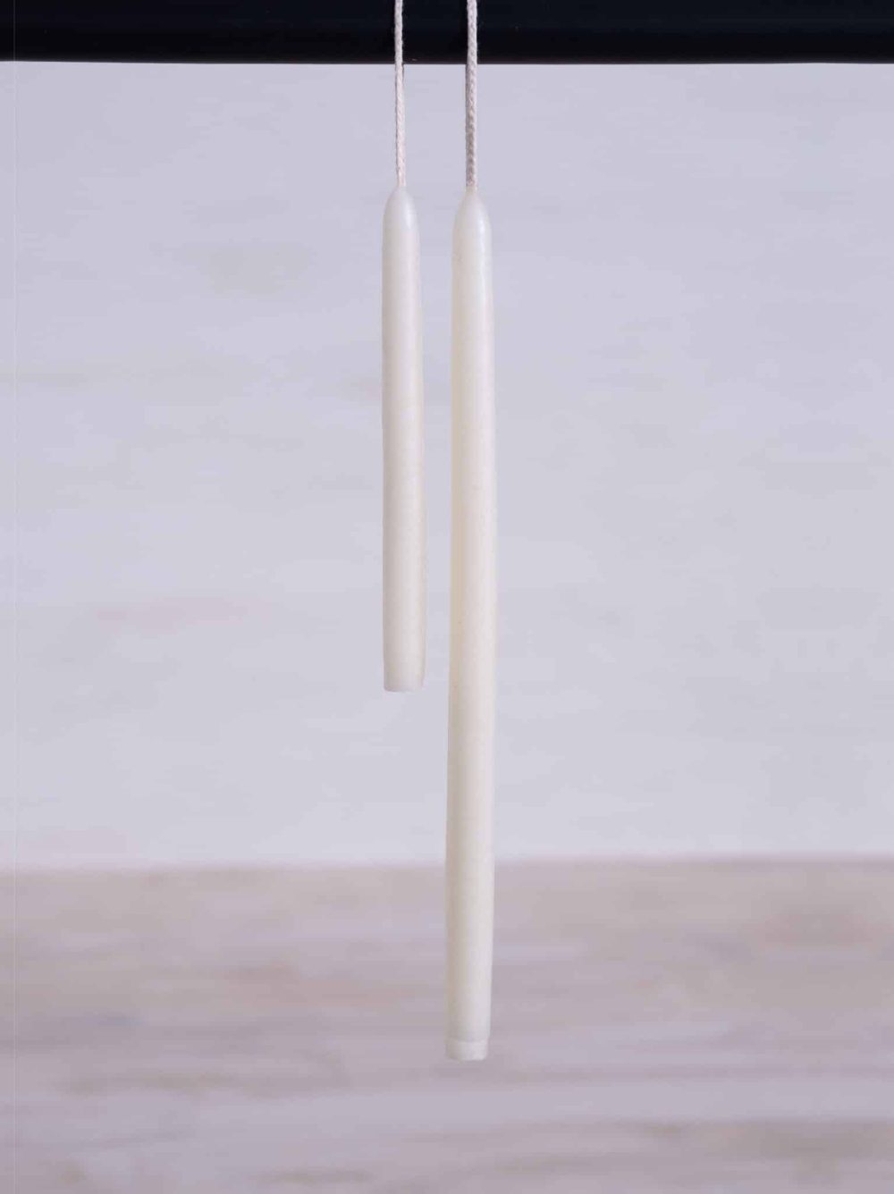Taper Candles – Mineral Gray - Be Made