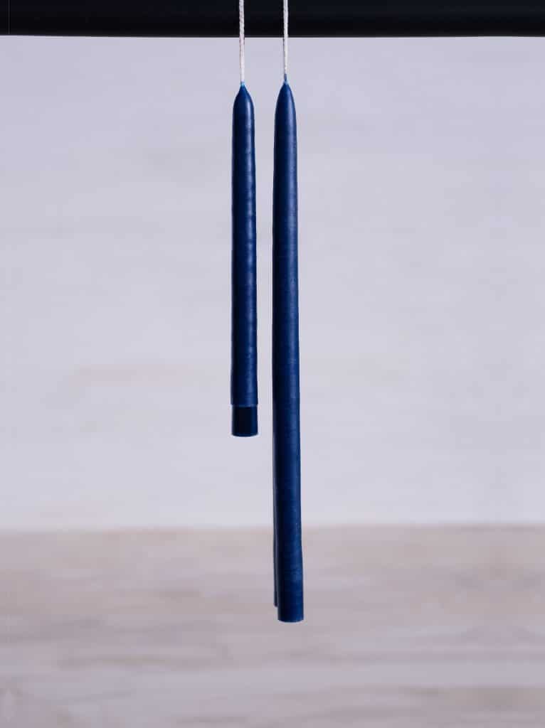 Skinny Taper Glass Candle Holder Medium Be Made 5692