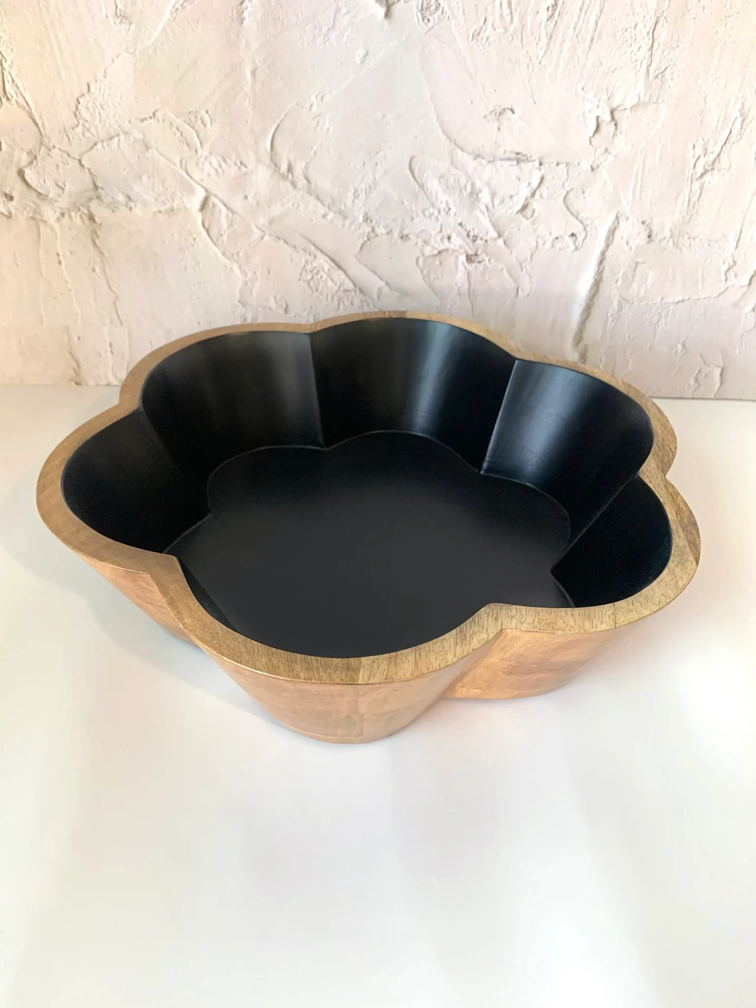 Black Flower Shaped Bowl - Be Made