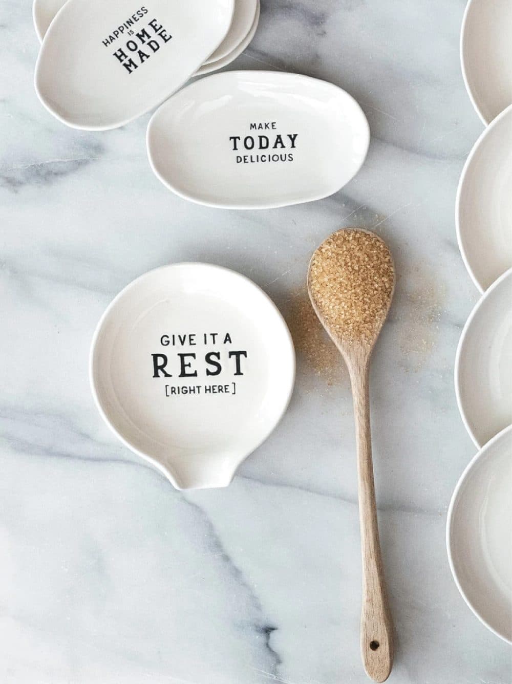Stoneware Spoon Rest - Be Made