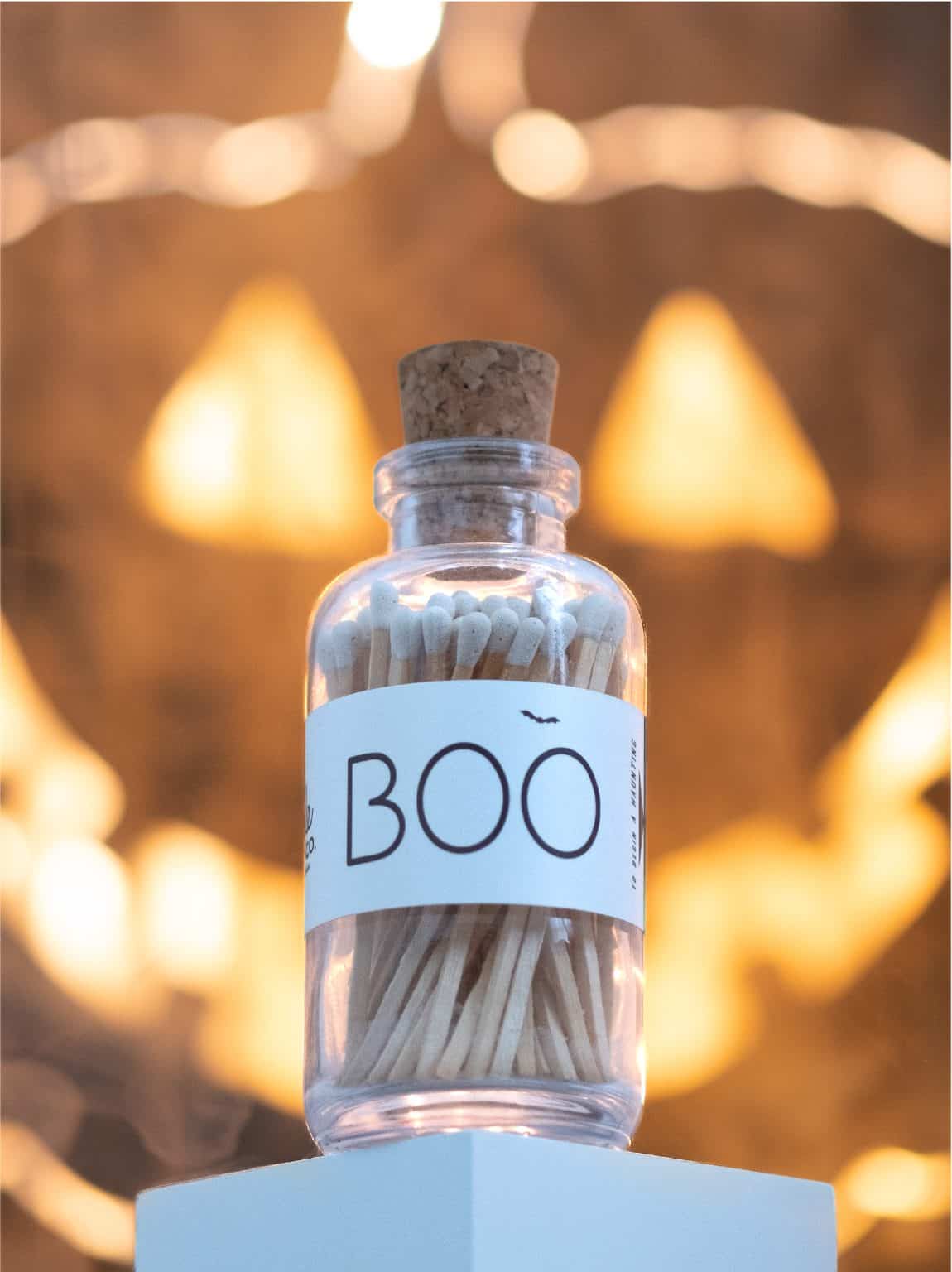 Mini Apothecary Halloween "BOO" Matches - Be Made