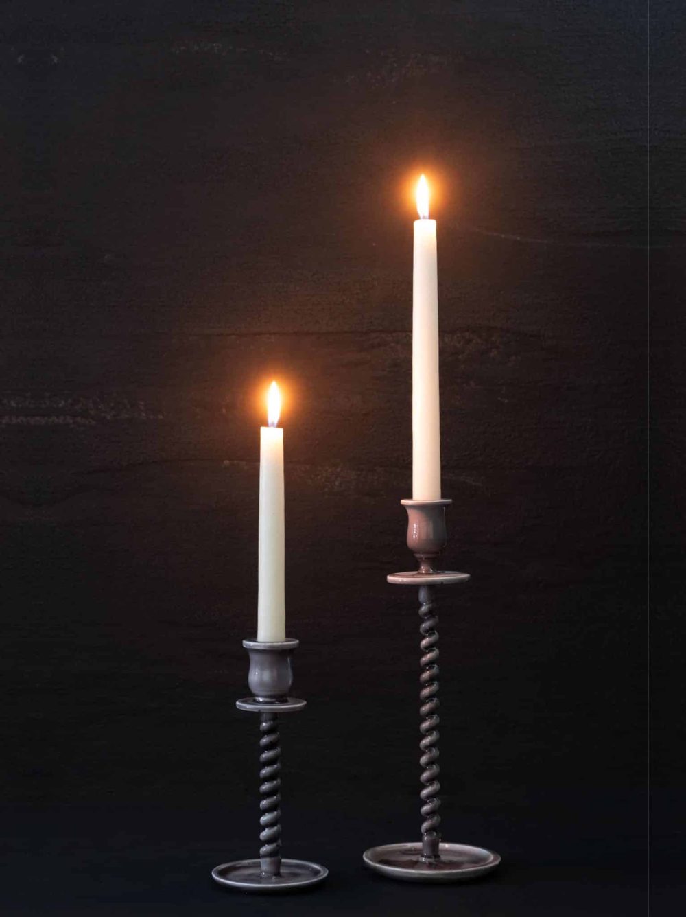 Taper Candle Holder Wood Small - Be Made