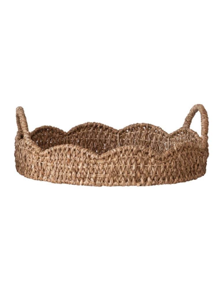 Braided Rattan Handle Basket - Large - Be Made