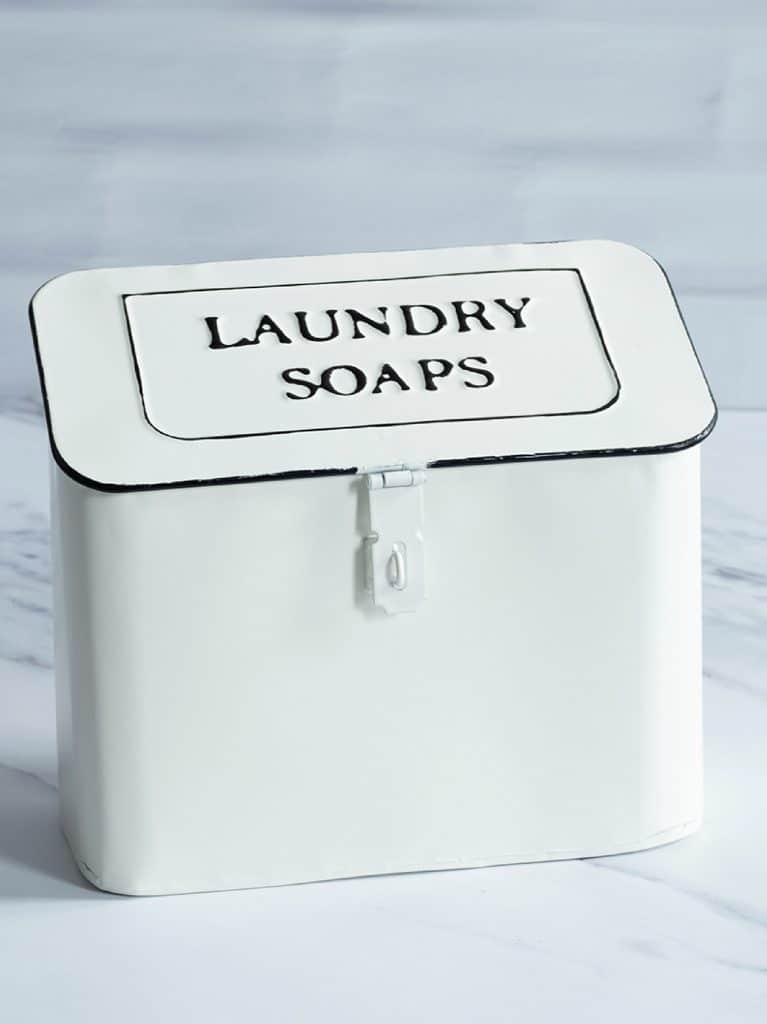 Enamel Laundry Soap Caddy - Be Made