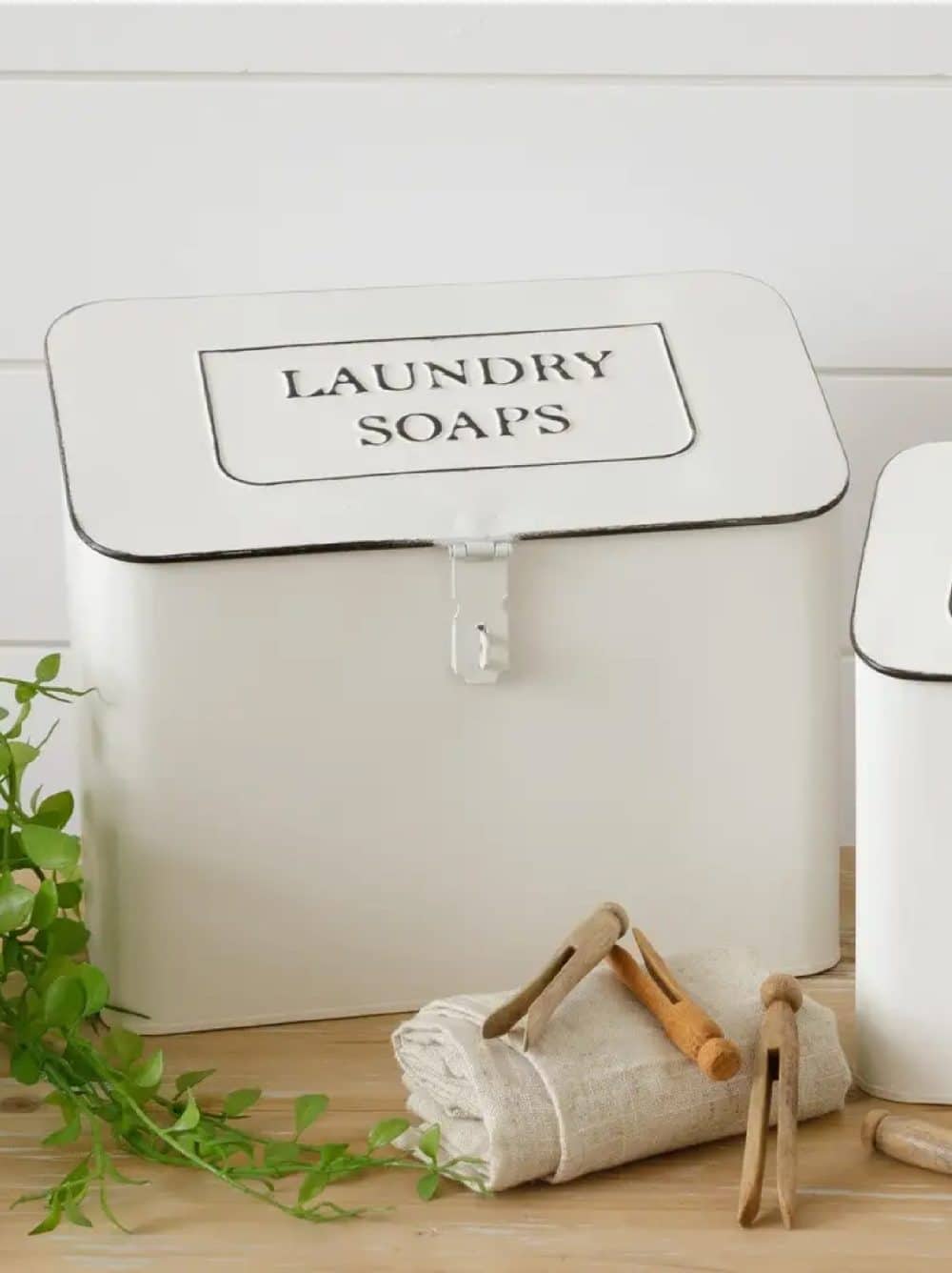 Enamel Laundry Soap Caddy - Be Made