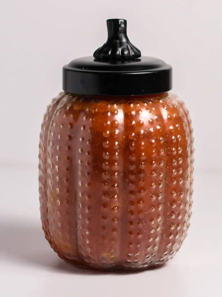 Autumn Orchard Glass Pumpkin Candle - Be Made