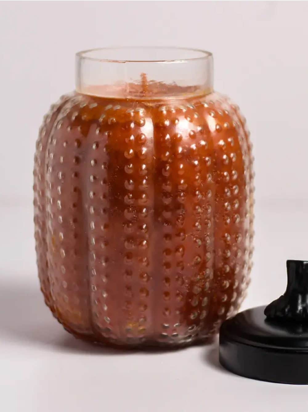 Autumn Orchard Glass Pumpkin Candle - Be Made